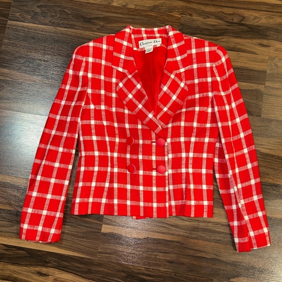 Dior | Skirts | Vintage 9s 00s Christian Dior Cher Clueless Movie Plaid ...